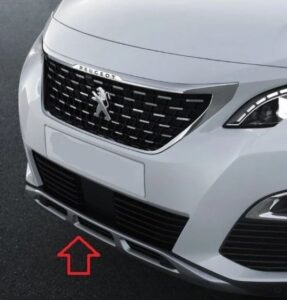 Peugeot 3008 2016-2020 Centre Front Bumper Trim