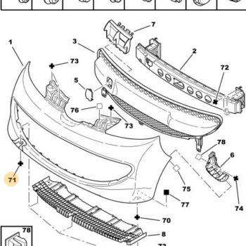 Exterior / Body Parts - Peugeot Parts Direct - Genuine Peugeot Part