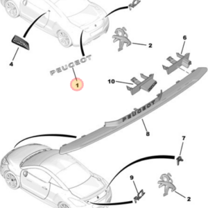Exterior / Body Parts - Peugeot Parts Direct - Genuine Peugeot Part