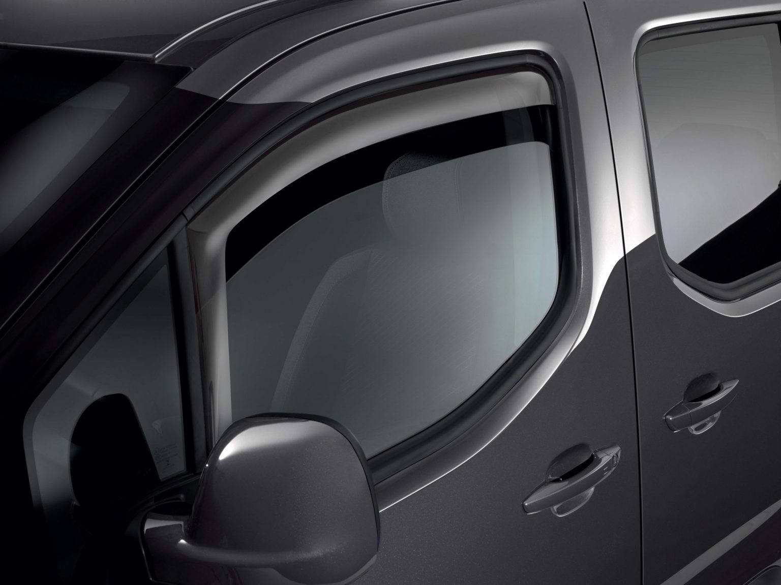 Peugeot Rifter 2018-2020 Air Deflectors Front Doors - 1631629080 / 3226
