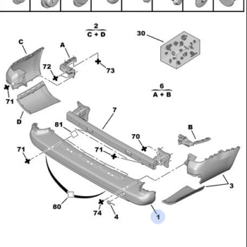 Exterior / Body Parts - Peugeot Parts Direct - Genuine Peugeot Part